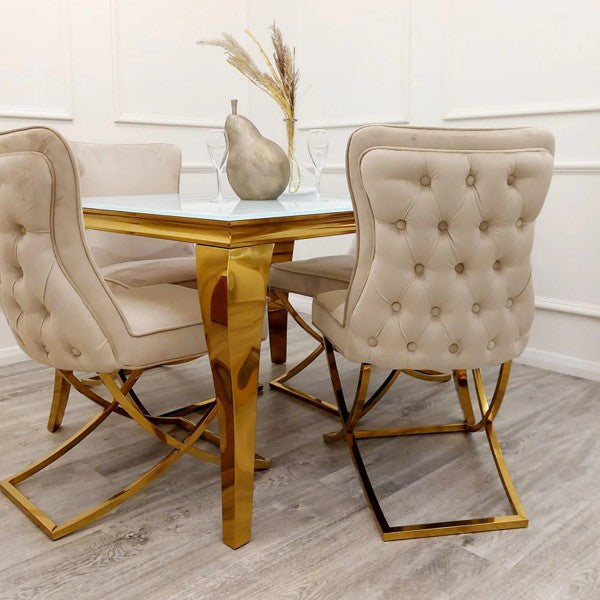 Taiwan Cross Legged Dining Chair – Elegance Home Furniture & Wholesalers